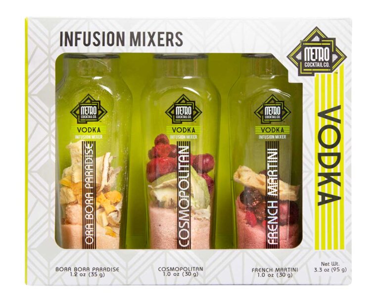 Vodka 3 Pack Infusion Mixers - Metro